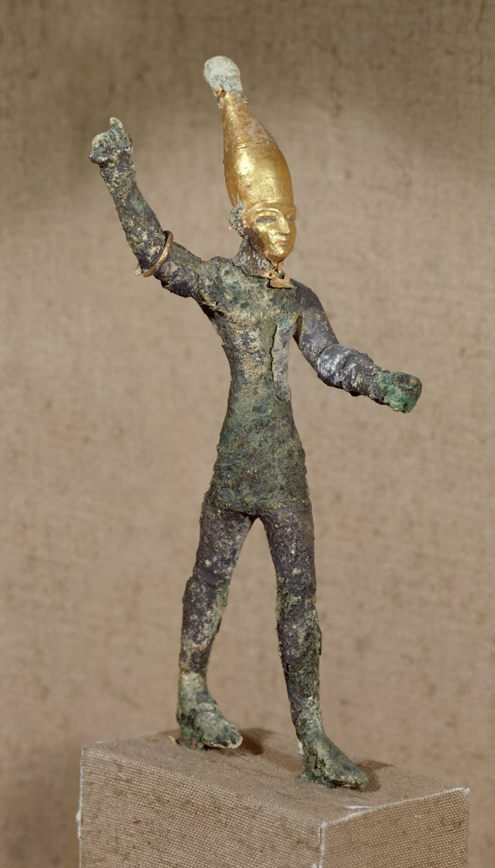 Idol Of The God Baal From Ugarit Syria By Phoenician
